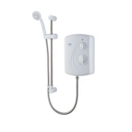Triton Enrich White 8.5kW Manual Electric Shower - Screwfix