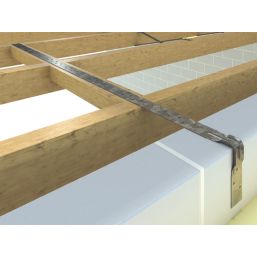 Simpson Strong-Tie Bent Heavy Restraint Straps 900mm 10 Pack - Screwfix