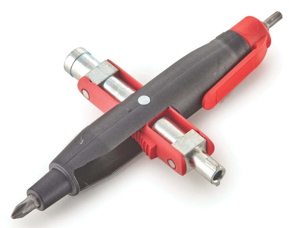 NWS Subkey Electro 4-Way Cabinet Key - Screwfix