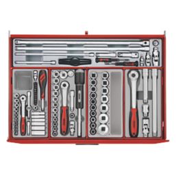 Teng Tools Mega Master Tool Set With Panel 555 Pieces - Screwfix