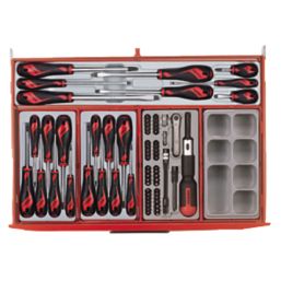 Teng Tools Mega Master Tool Set With Panel 555 Pieces - Screwfix