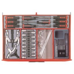 Teng Tools Mega Master Tool Set With Panel 555 Pieces - Screwfix