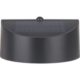 Luceco Carina Outdoor Round LED Solar-Powered Bulkhead With PIR Sensor ...