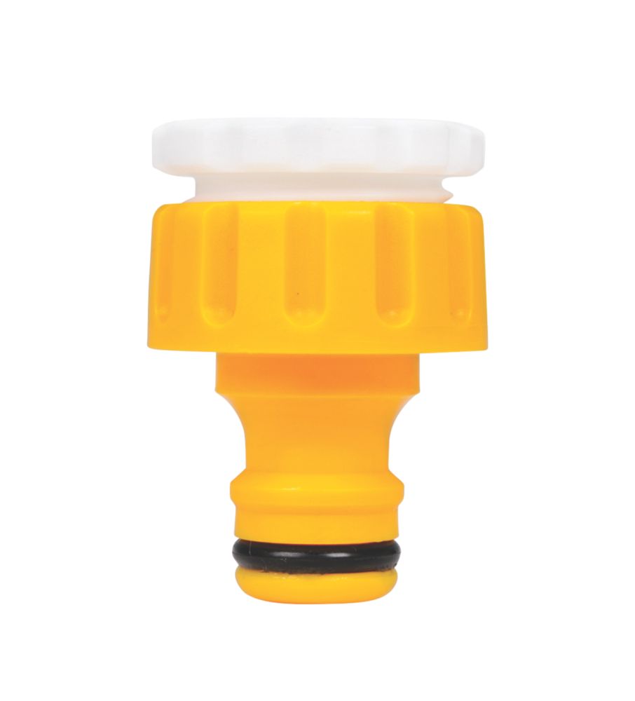 Hozelock 1/2 & 3/4" Threaded Tap Connector - Screwfix
