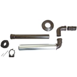 Ideal Heating High Level Outlet Kit 55/80 550mm - Screwfix