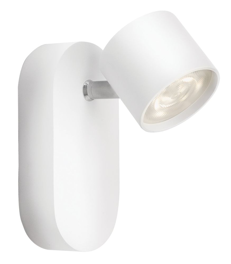 Philips Star LED Single Spotlight White 4.5W 500lm - Screwfix
