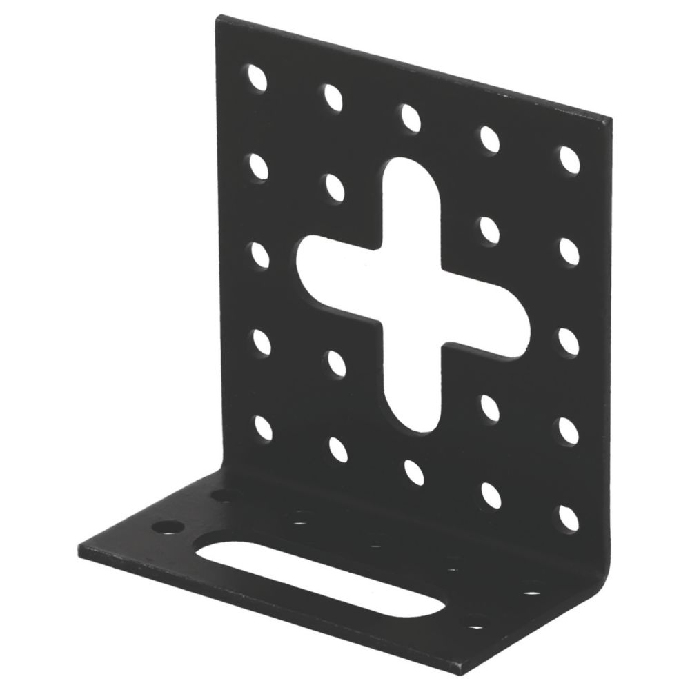 Magnodur Adjustable Angle Brackets Black 60mm x 60mm x 30mm 10 Pack ...