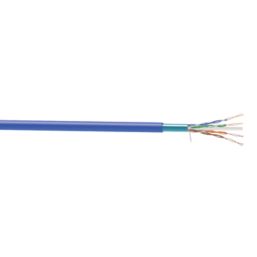 Time Cat 6 Grey 4-Pair 8-Core Unshielded Ethernet Cable 50m Drum - Screwfix