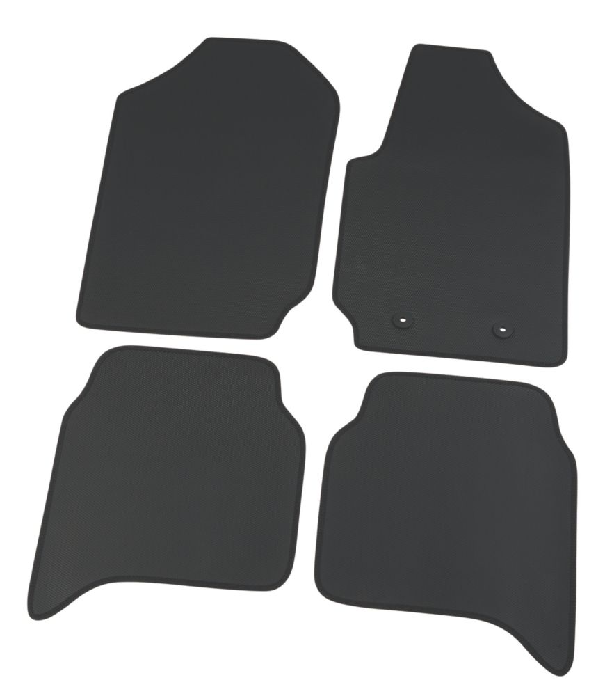 Unique Products Ford Ranger 2012 - 2021 Rubber Automotive Mat 4 Pieces ...