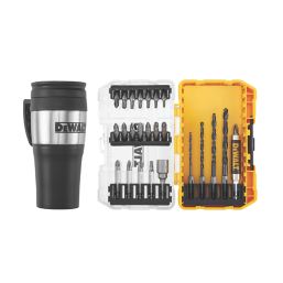 DEWALT Metal Drill Drive Set & Mug 25 Pieces - Screwfix