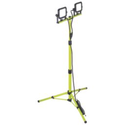 Luceco Castra LED Site Light with Tripod 60W 6600lm 220-240V - Screwfix