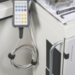 D-Line Hook & Loop Cable Bands Black 1.2m x 20mm 10 Pack - Screwfix