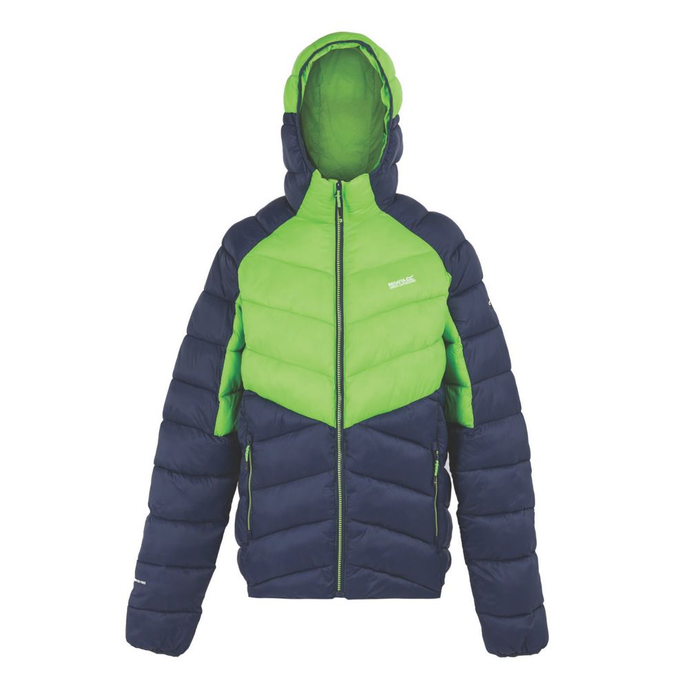 Regatta Dalent Jacket Green Flash/Navy Large 42" Chest - Screwfix
