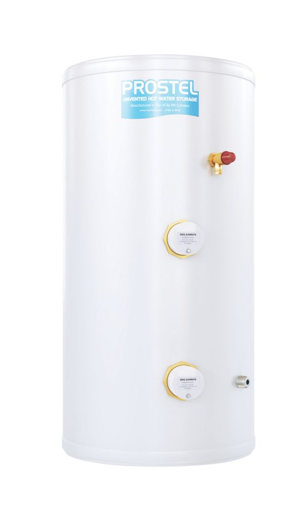 RM Cylinders Prostel Direct Unvented Cylinder 210Ltr - Screwfix