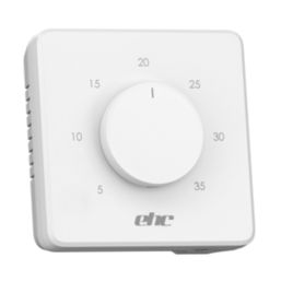 EHC 1-Channel Wired Room Thermostat - Screwfix