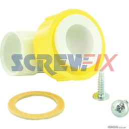Worcester Bosch 87161070290 Siphon Outlet Elbow Assembly - Screwfix