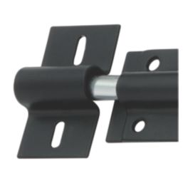 Smith & Locke Adjustable Barrel Gate Bolt Black 250mm - Screwfix