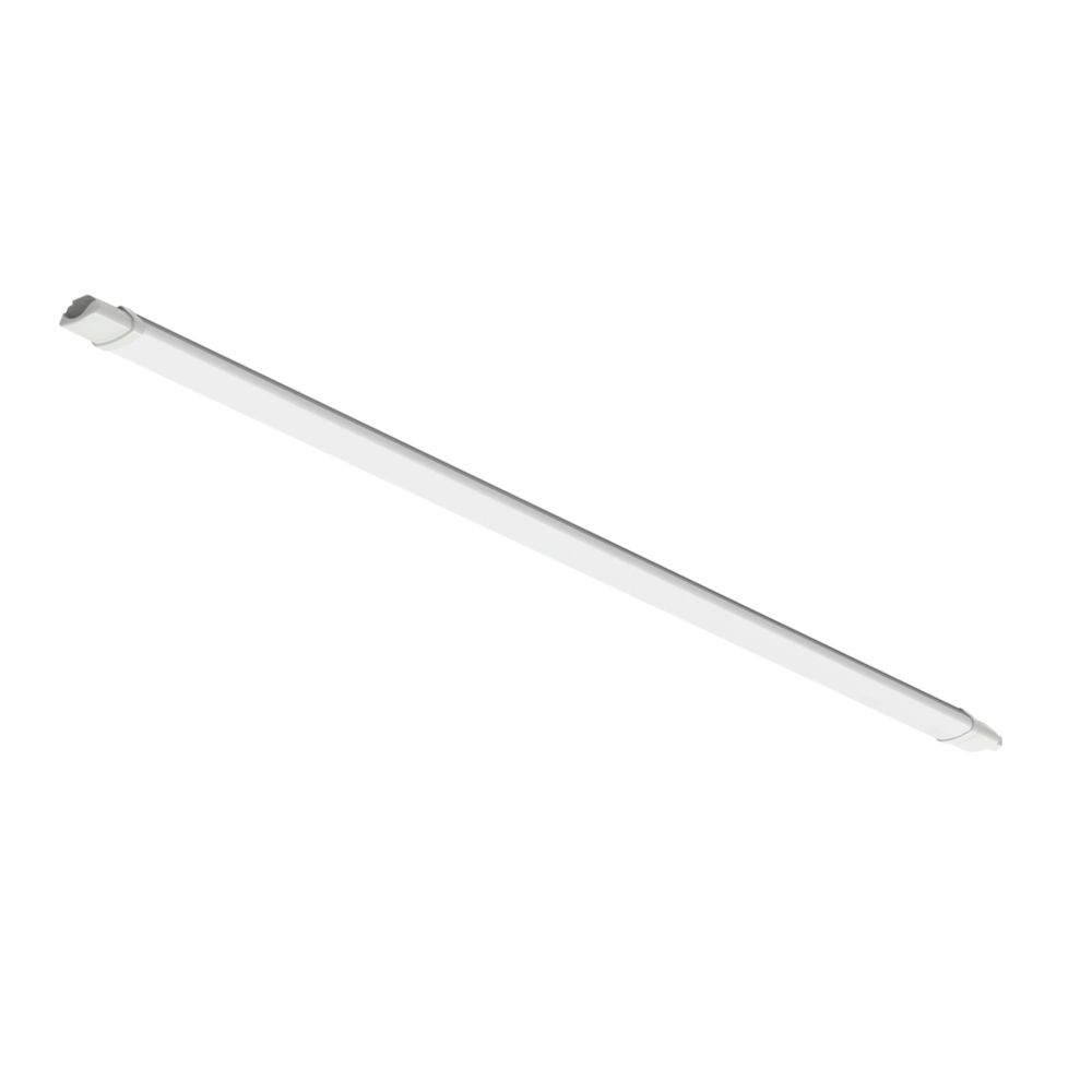 4lite Advantage Single 6ft LED IP65 Batten 25W 3400lm 220-240V - Screwfix