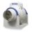 Vent-Axia 17104020 100mm Inline Extractor Fan with Timer 240V - Screwfix