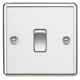 Knightsbridge 10AX 1-Gang Intermediate Switch Polished Chrome - Screwfix