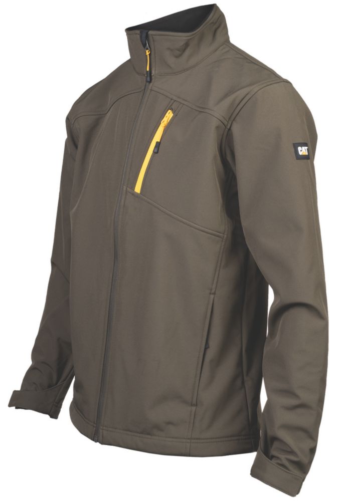 CAT Essentials Work Jacket Army Moss 2X Large 48" Chest - Screwfix