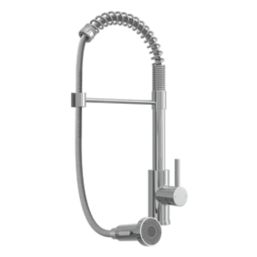 ETAL Contra Pull-Out Kitchen Mixer Tap Chrome - Screwfix
