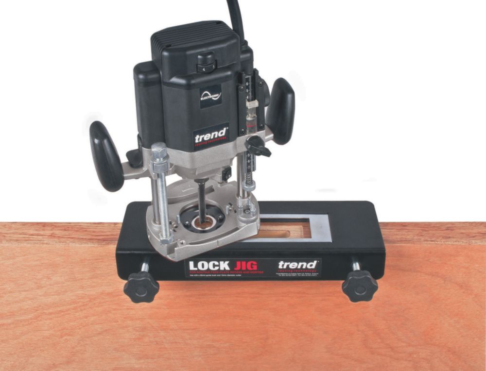 Trend LOCK JIG 390mm Lock Jig Screwfix