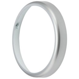 Knightsbridge Bulkhead Bezel Silver 315mm - Screwfix