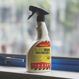 Insecto Super Bug Destroyer+ Insect Killer Spray 500ml - Screwfix