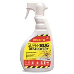 Insecto Super Bug Destroyer+ Insect Killer Spray 500ml - Screwfix
