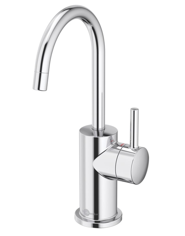 InSinkErator Moderno J Spout Boiling Water Side Tap Chrome - Screwfix