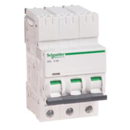 Schneider Electric IKQ 20A TP C Curve 3-Phase MCB - Screwfix