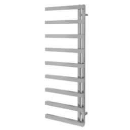 Towelrads 1245mm x 500mm 1573BTU Chrome Flat Designer Towel Radiator ...