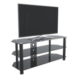 AVF SDC1140CMBB Classic TV Stand Black - Screwfix
