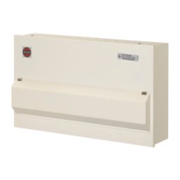 Wylex 21-Module 19-Way Part-Populated Main Switch Consumer Unit - Screwfix