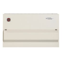 Wylex 21-Module 19-Way Part-Populated Main Switch Consumer Unit - Screwfix