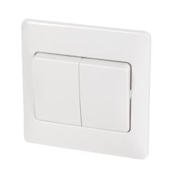 Schneider Electric Ultimate Slimline 10AX 2-Gang 2-Way Light Switch ...