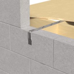 Simpson Strong-Tie Bent Restraint Straps 1200mm 10 Pack - Screwfix