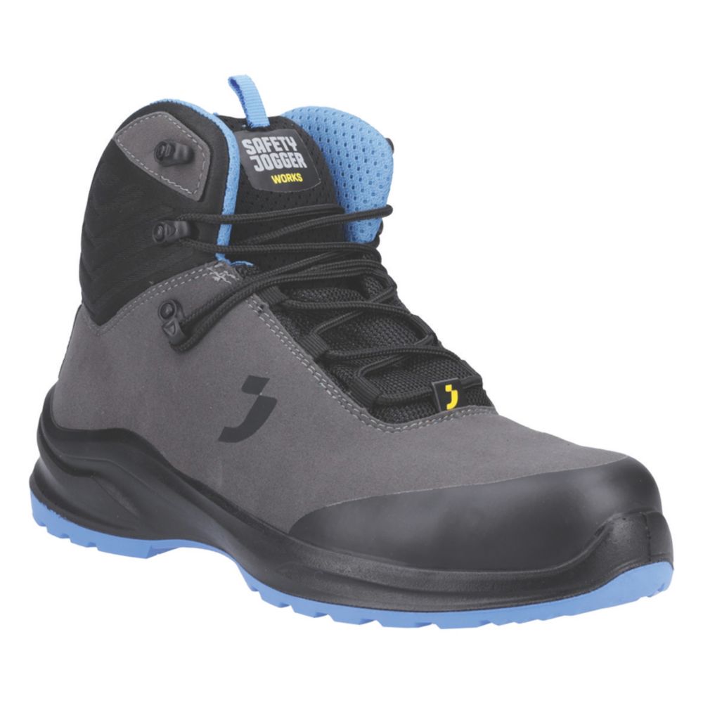 Safety Jogger Modulo S3S Mid Size 13 Grey Water-Resistant Safety Boots ...