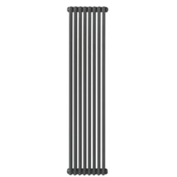 Acova 2000mm x 398mm 3767BTU Volcanic Vertical 2 Column Radiator - Screwfix
