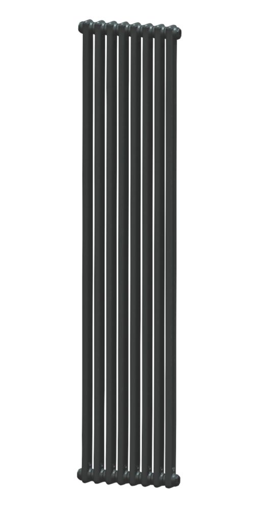 Acova Classic 2 Column Radiator 2000 x 398mm Volcanic 3767BTU | Column ...