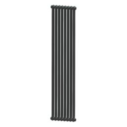 Acova 2000mm x 398mm 3767BTU Volcanic Vertical 2 Column Radiator - Screwfix