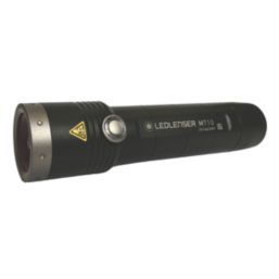 LEDlenser MT10 Rechargeable LED Torch Black 1000lm - Screwfix