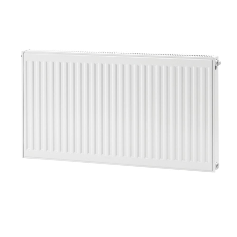 Flomasta 500mm x 900mm 3528BTU White Type 21 Convector Radiator - Screwfix
