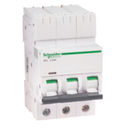 Schneider Electric IKQ 63A TP C Curve 3-Phase MCB - Screwfix
