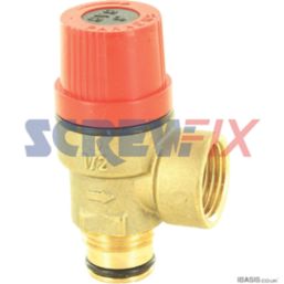 Glow-Worm 0020061610 3.5Bar Safety Valve - Screwfix