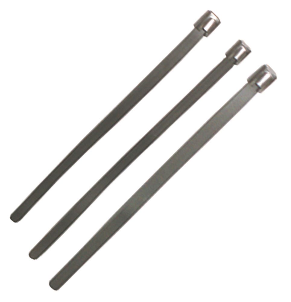 Greenbrook Cable Tie Stainless Steel 360mm x 4.6mm 100 Pack - Screwfix