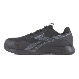 Reebok Nano X1 Adventure Size 11 Black Water-Resistant Safety Trainers ...