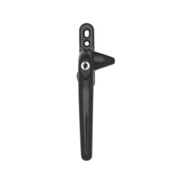 Mila RM Cockspur Left-Handed Window Handle Black - Screwfix
