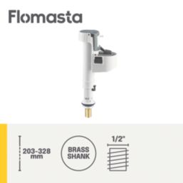 Flomasta Bottom-Entry Fill Valve 1/2" - Screwfix
